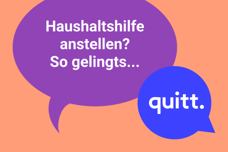 Teilzeitjob oder Vollzeitjob anstellen und versichern - quitt.